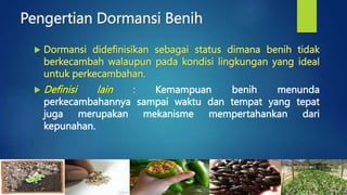 DORMANSI BENIH_nunung YUSDIN smkn SPP Wawotobi Kab. Konawe.pptx