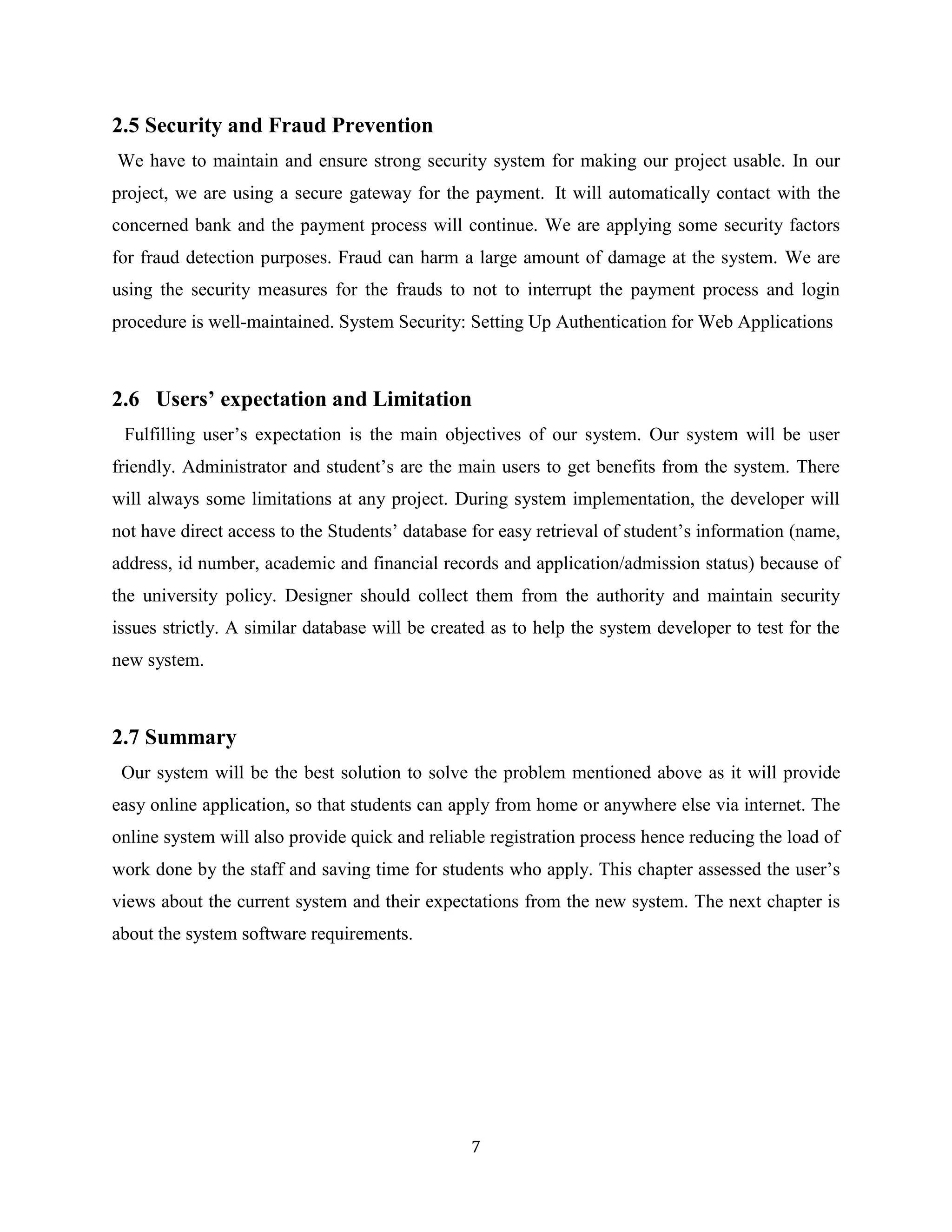 Dormitory management system project report | PDF