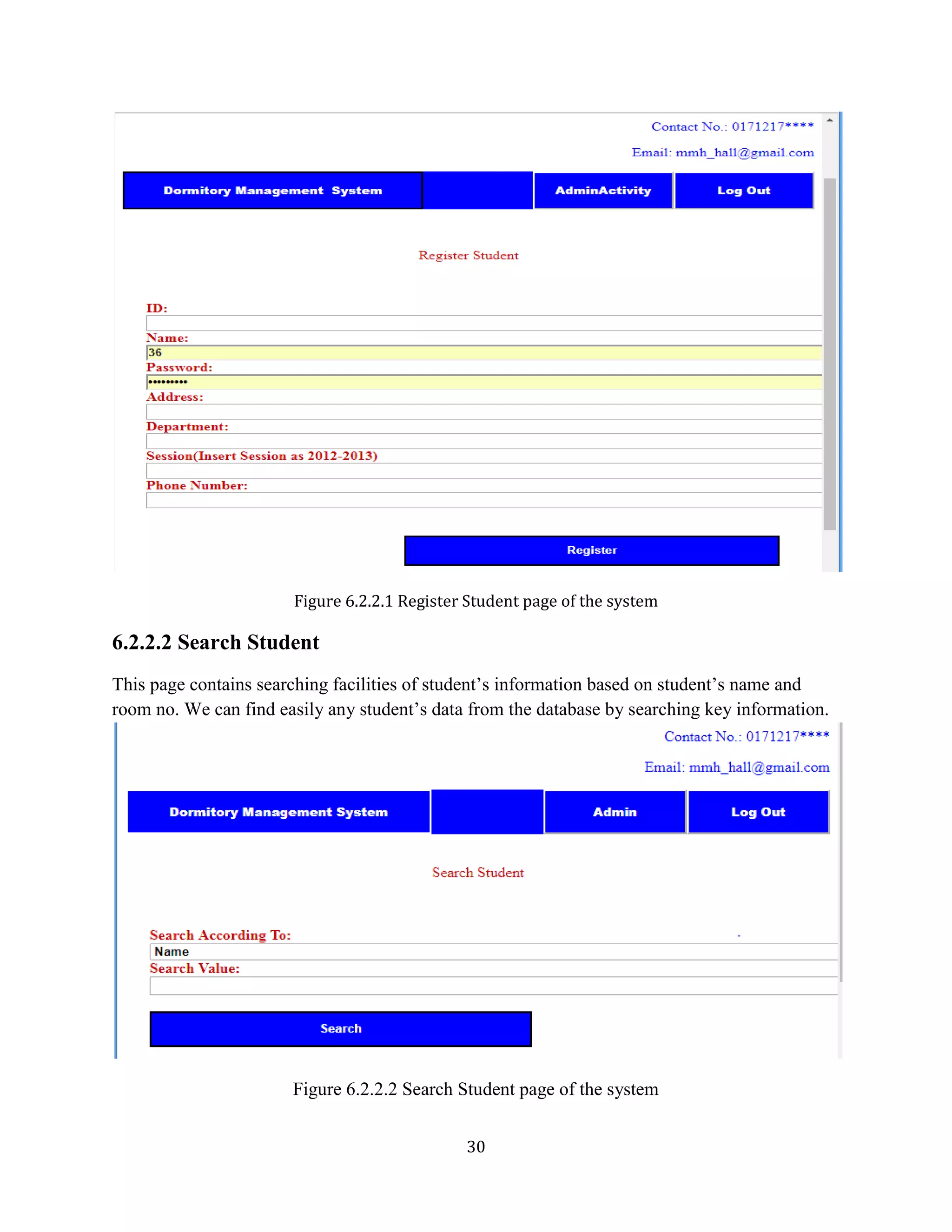 Dormitory management system project report | PDF