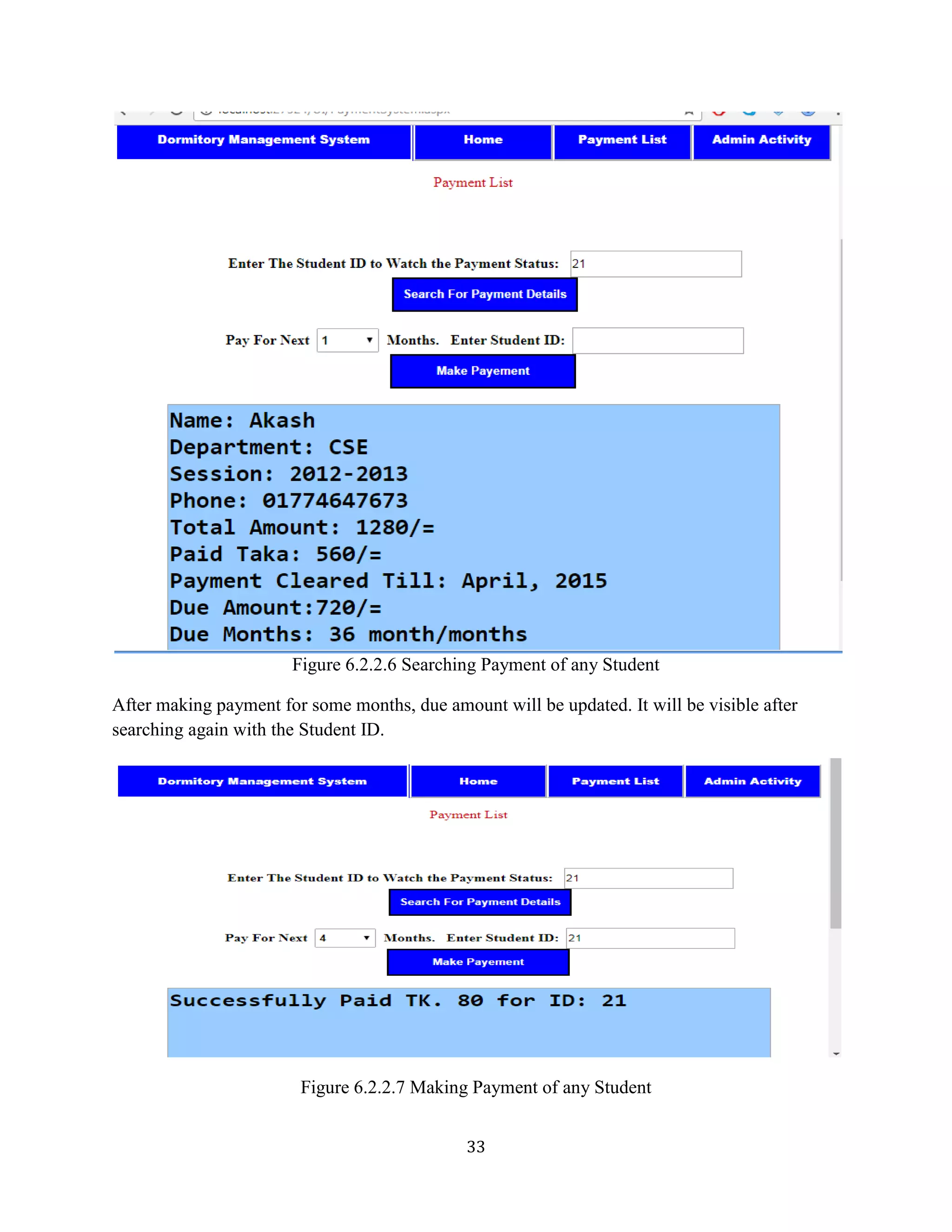 Dormitory management system project report | PDF