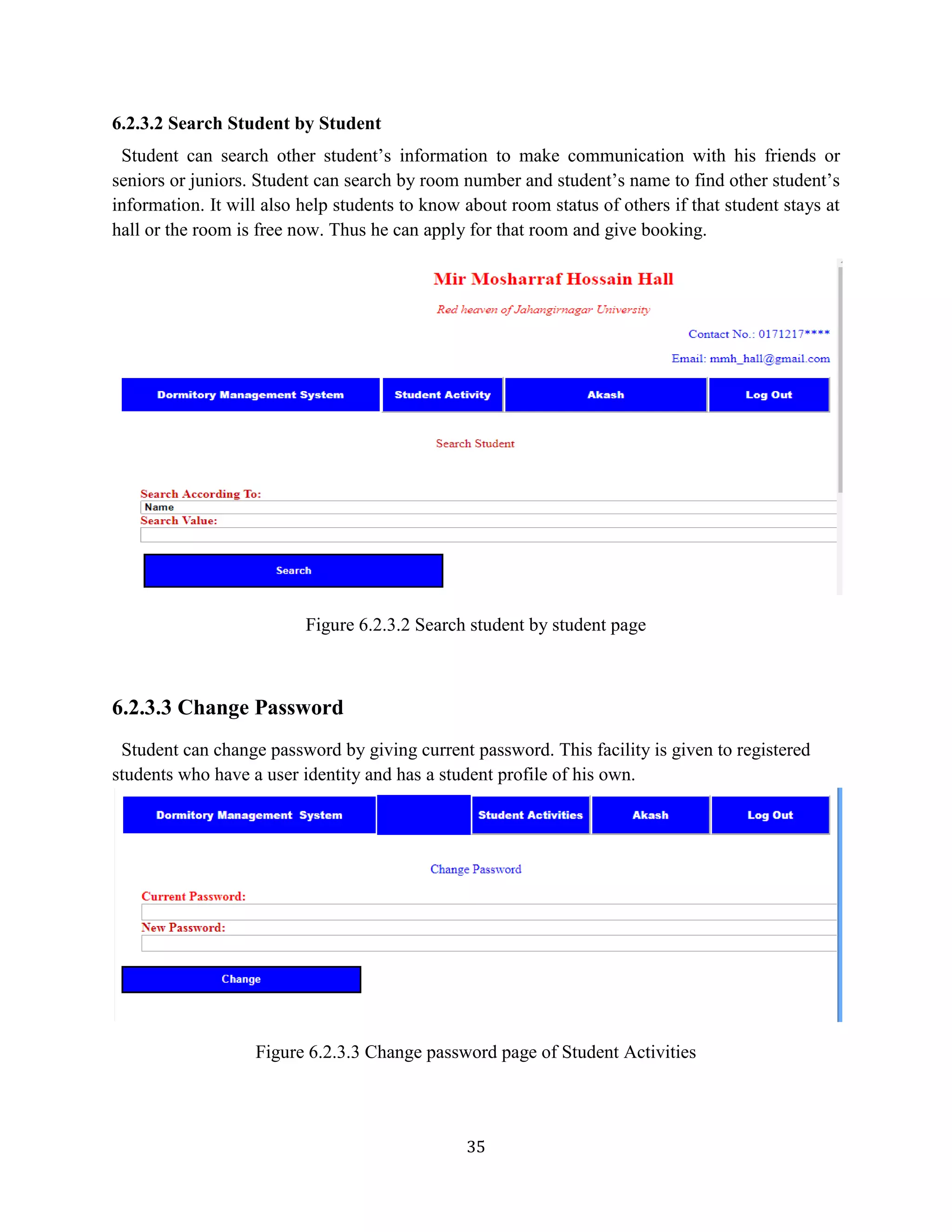Dormitory management system project report | PDF