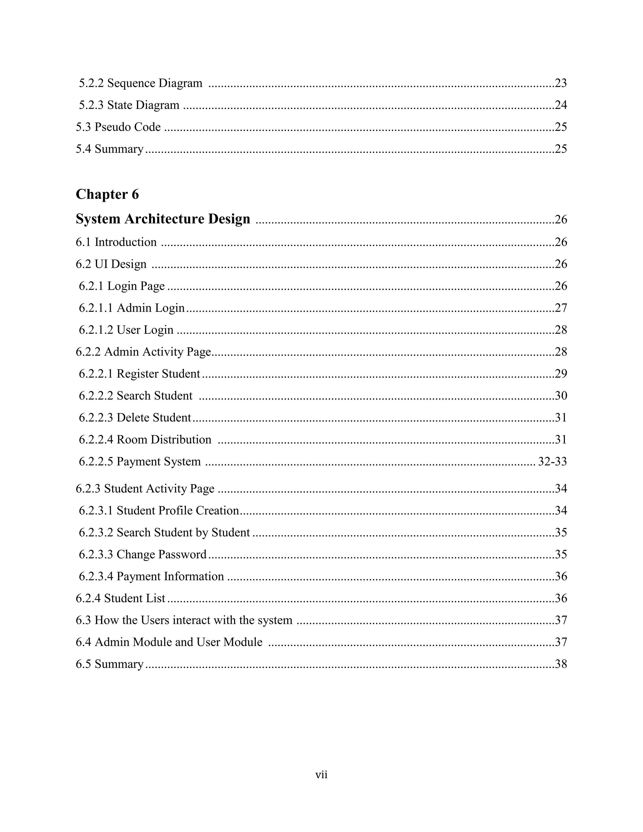 Dormitory management system project report | PDF