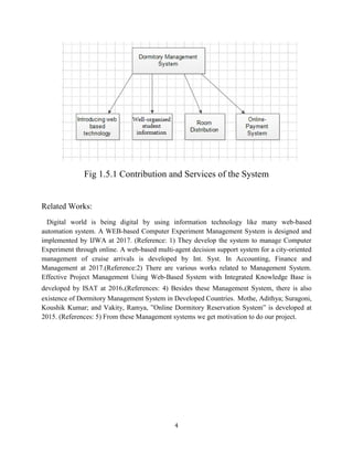 Dormitory management system project report | PDF
