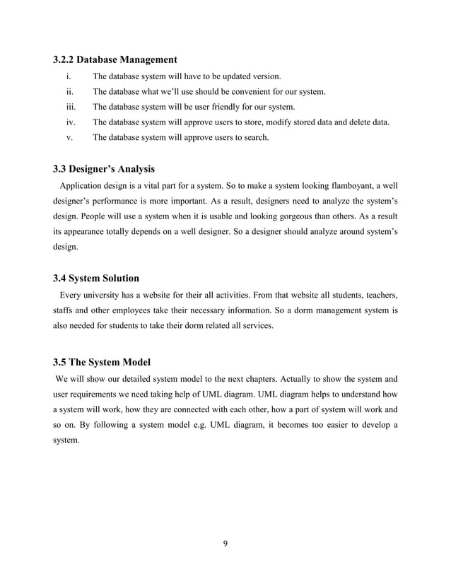 Dormitory management system project report | PDF | Databases | Computer Software and Applications