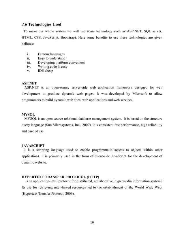 Dormitory management system project report | PDF | Databases | Computer Software and Applications