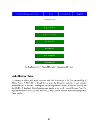 Dormitory management system project report | PDF