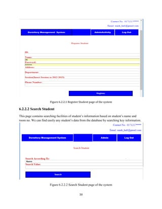 Dormitory management system project report | PDF