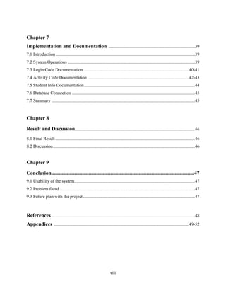 Dormitory management system project report | PDF