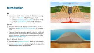 Syn-rift carbonate platform [Dorobek,2008 ] | PPT