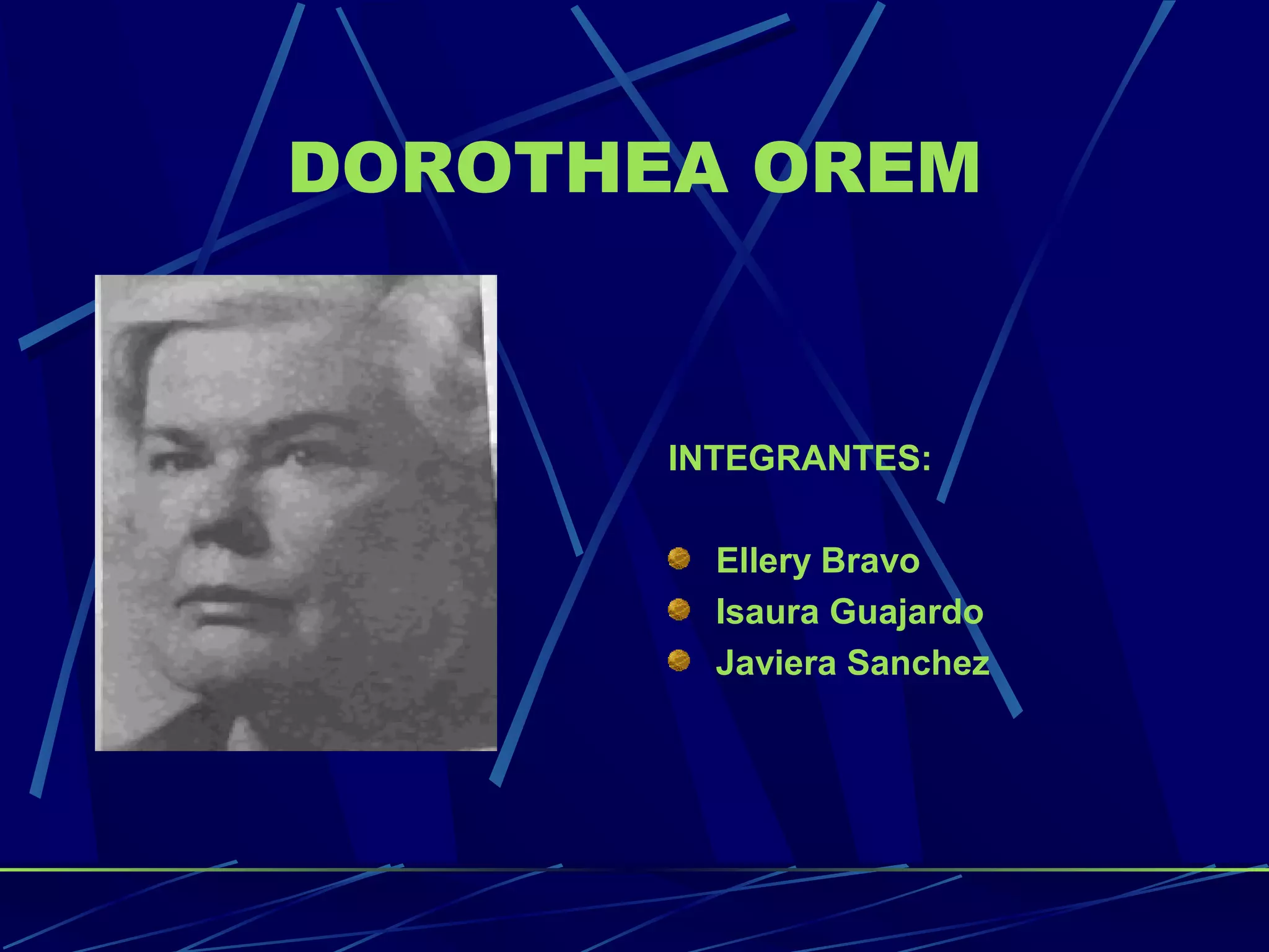 Dorothea Orem | PPT