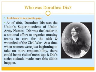 Dorothea Dix Project | PPT
