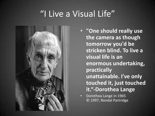 Dorothea lange | PPT