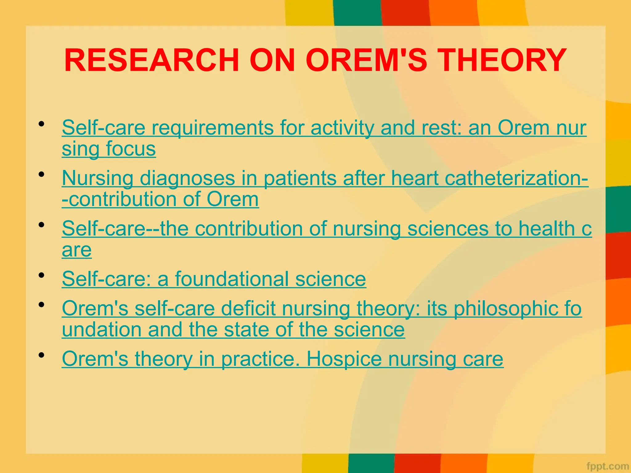 dorothea orem NOTES FOUNDATION OF NURSING .pptx