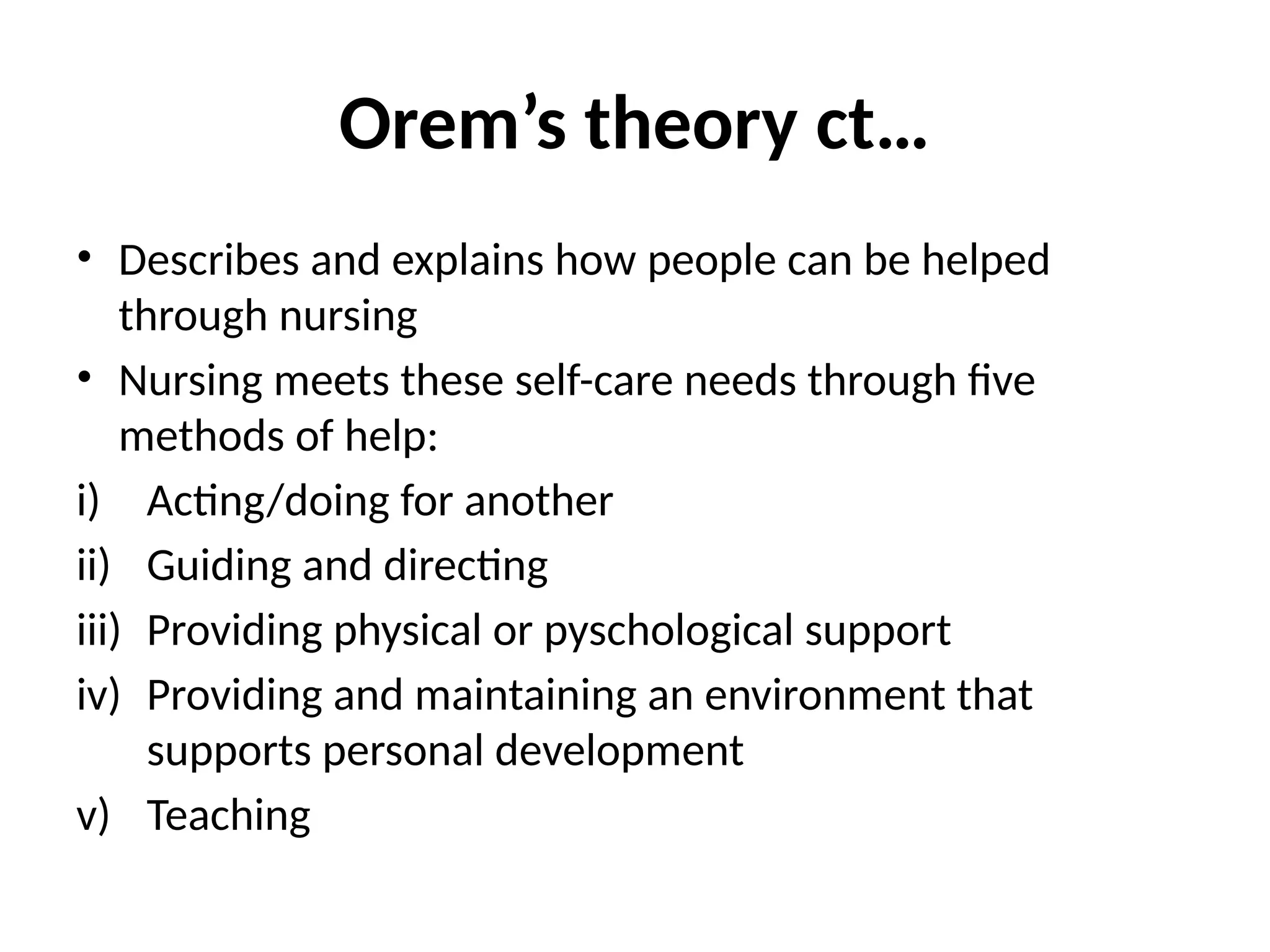 DOROTHEA OREMS SELF- CARE DEFICIT THEORY OF NURSING.pptx