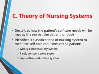 dorothea orems self-care nursing theory.pptx