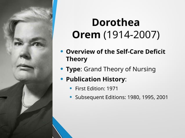 dorothea orems self-care nursing theory.pptx