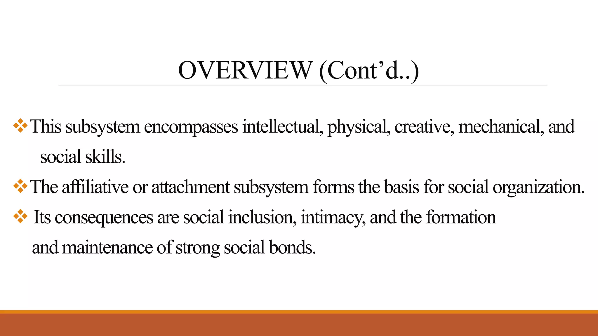 The Behavioral System Model - Dorothy.E.Johnson | PPTX