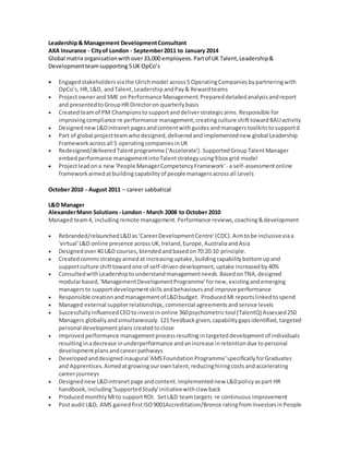 Dorothy percy 2016 cv | DOCX