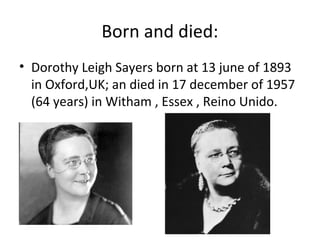 Dorothy Sayers | PPT