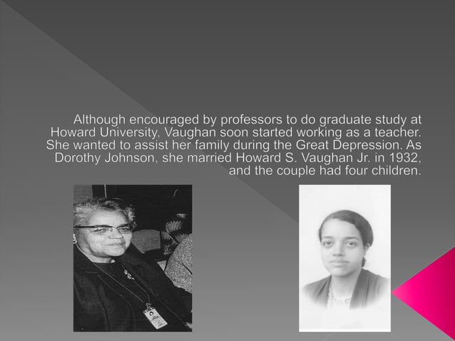 Dorothy vaughan | PPTX