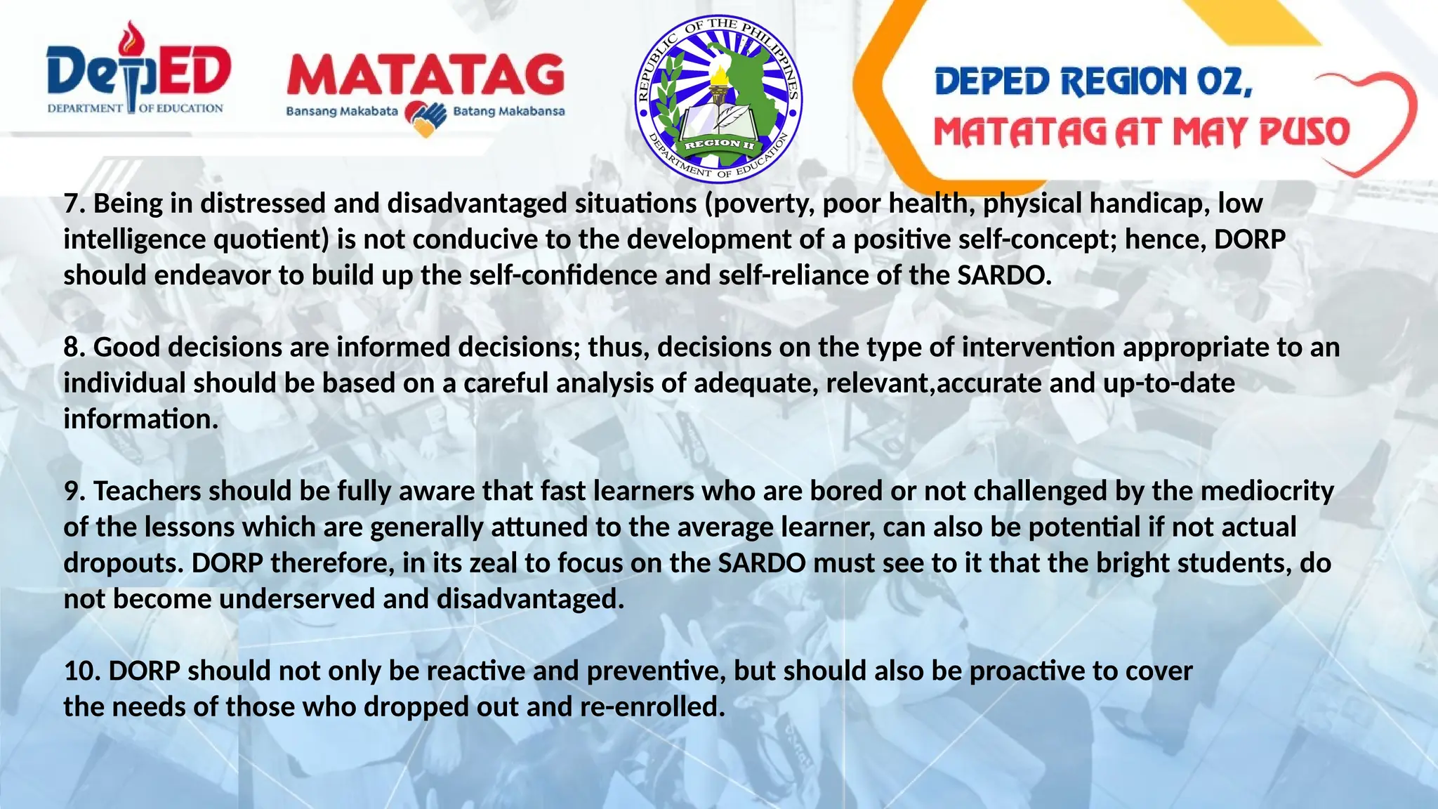 Drop-Out Reduction Program by Sandro M. Zamora.deped.pptx