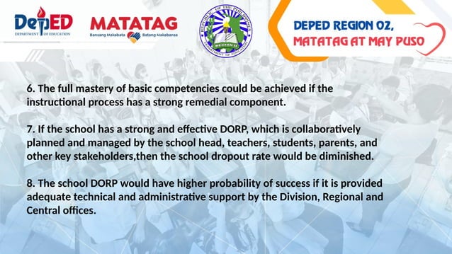 Drop-Out Reduction Program by Sandro M. Zamora.deped.pptx