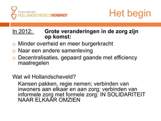 Dorpscooperatie Hollandscheveld Verbindt | PPT