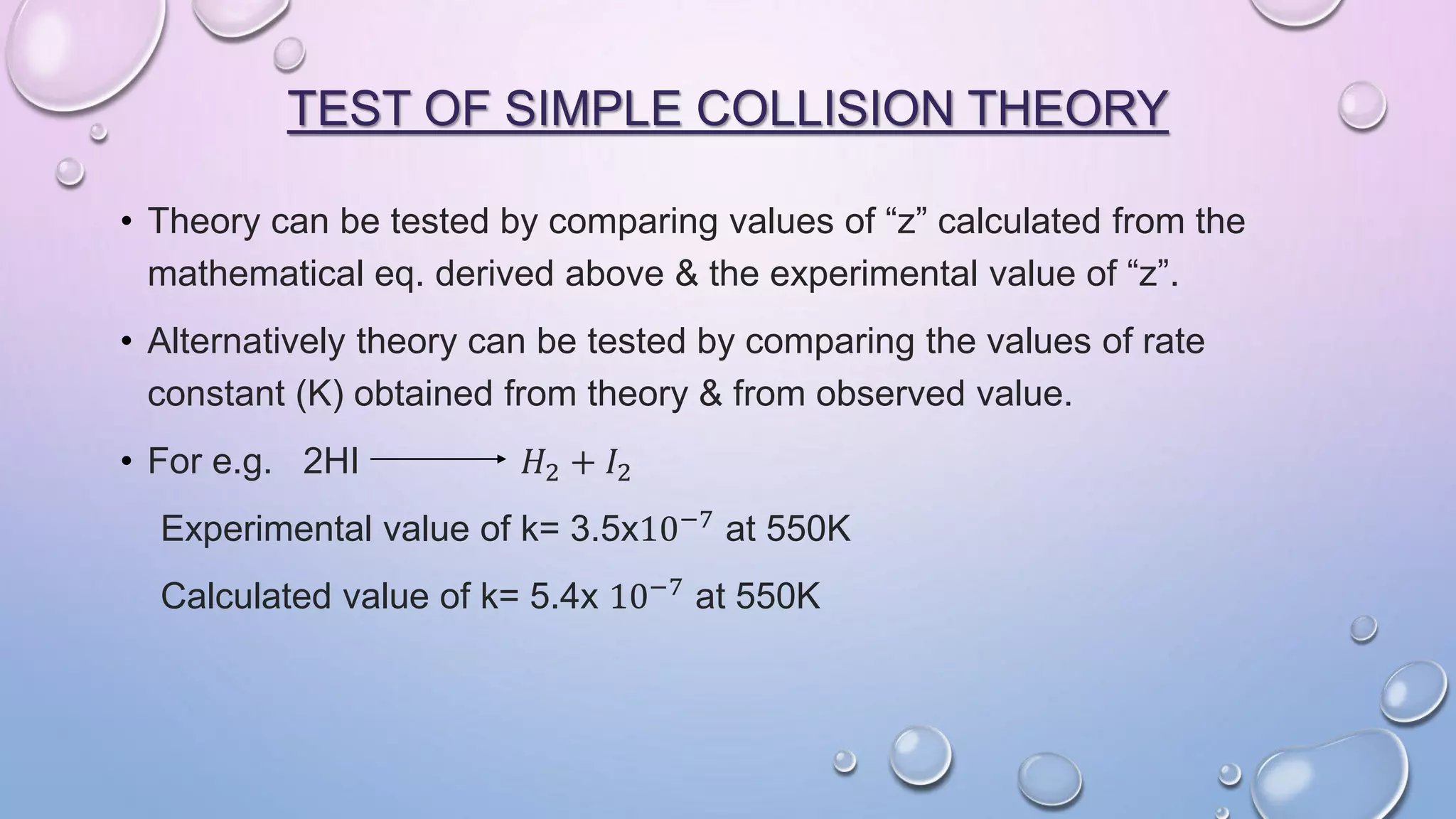 Collision Theory | PPTX