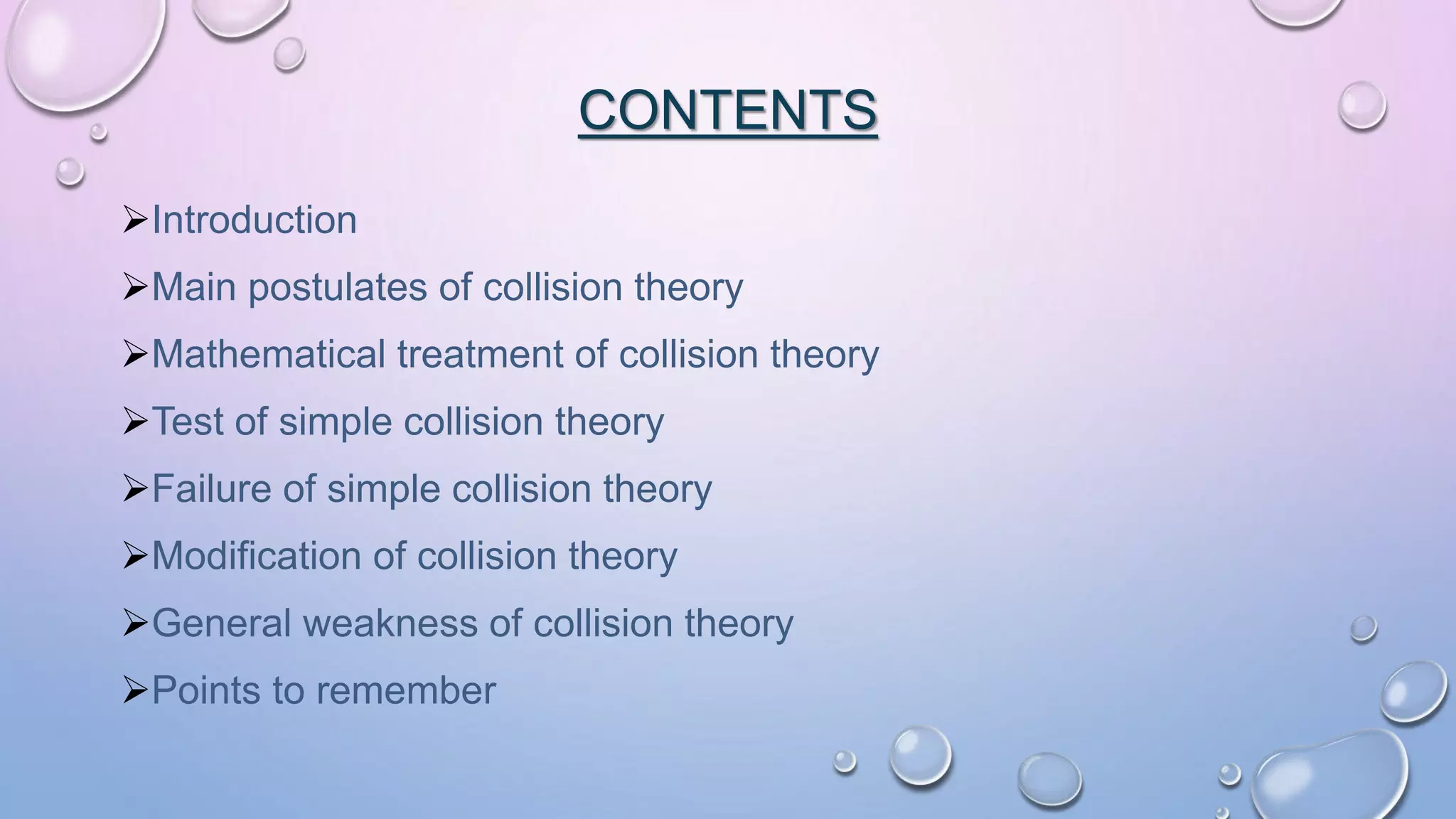 Collision Theory | PPTX