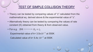 Collision Theory | PPTX