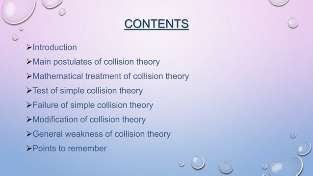 Collision Theory | PPTX