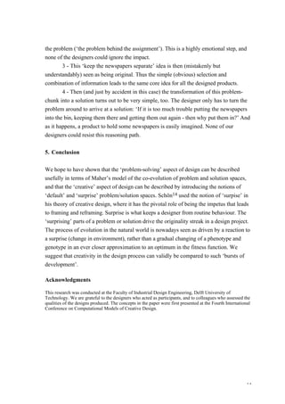 Dorst, kees and cross, nigel (2001): creativity in the design process ...