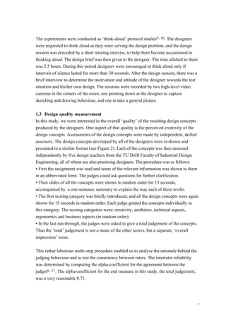 Dorst, kees and cross, nigel (2001): creativity in the design process ...