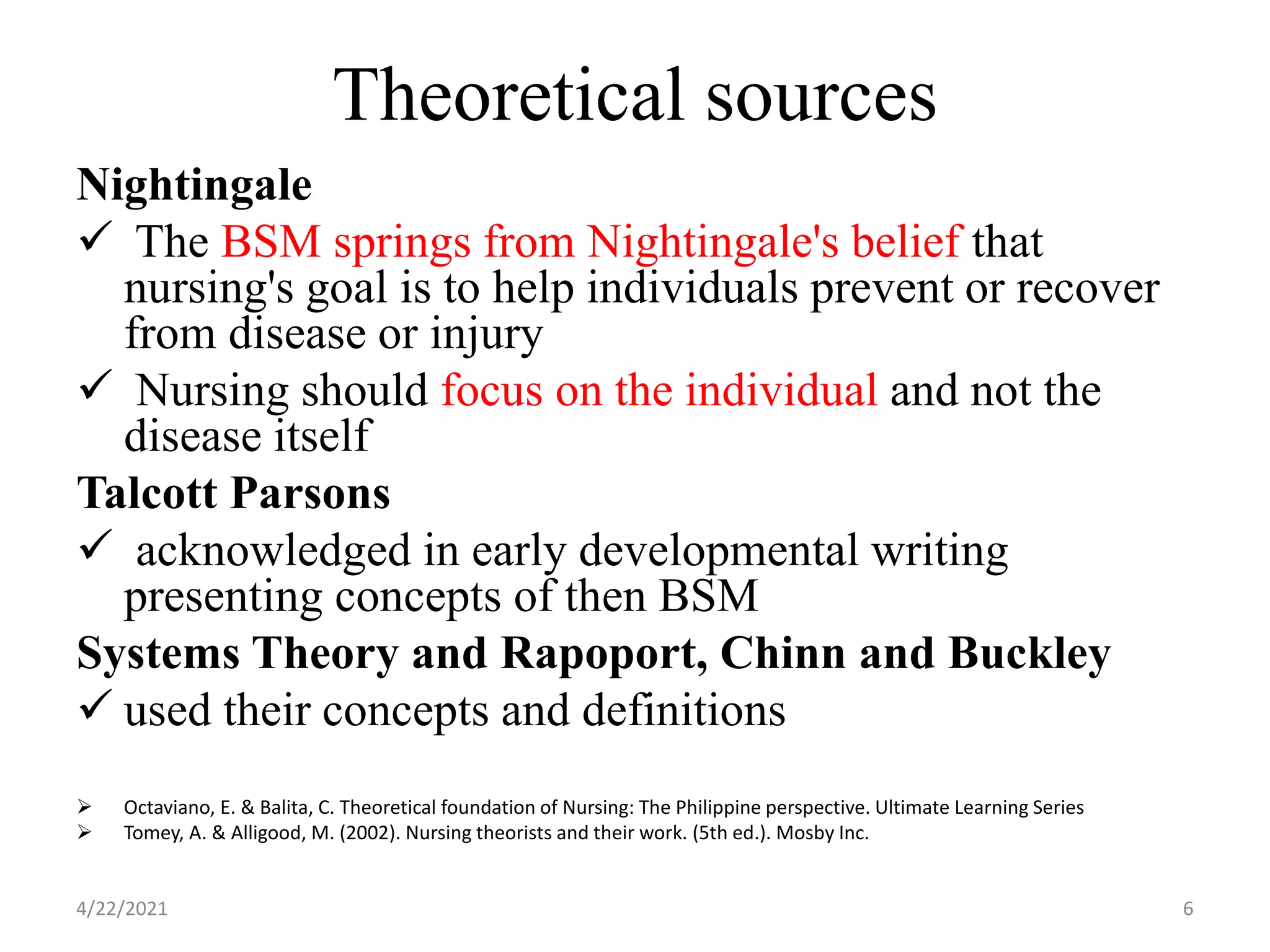 Dorothy e. Johnson behavioral system model JBSM 1 (2) | PPTX