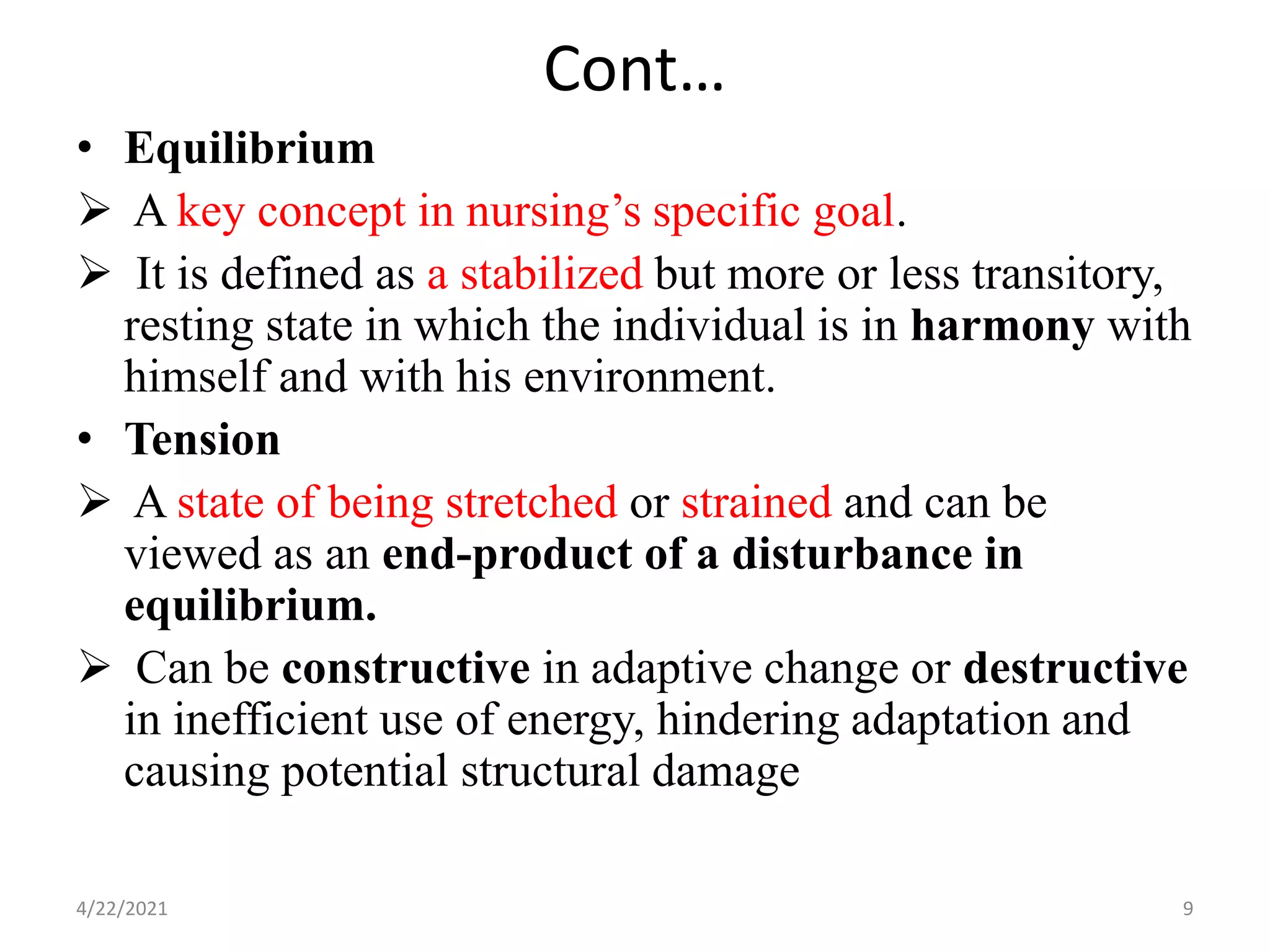 Dorothy e. Johnson behavioral system model JBSM 1 (2) | PPTX