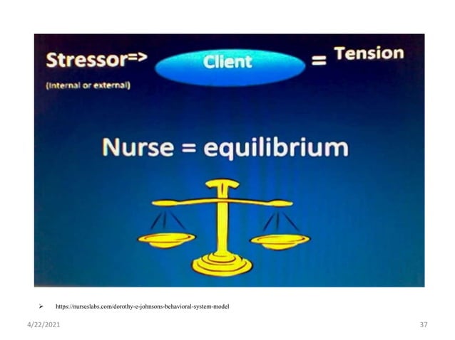 Dorothy e. Johnson behavioral system model JBSM 1 (2) | PPTX
