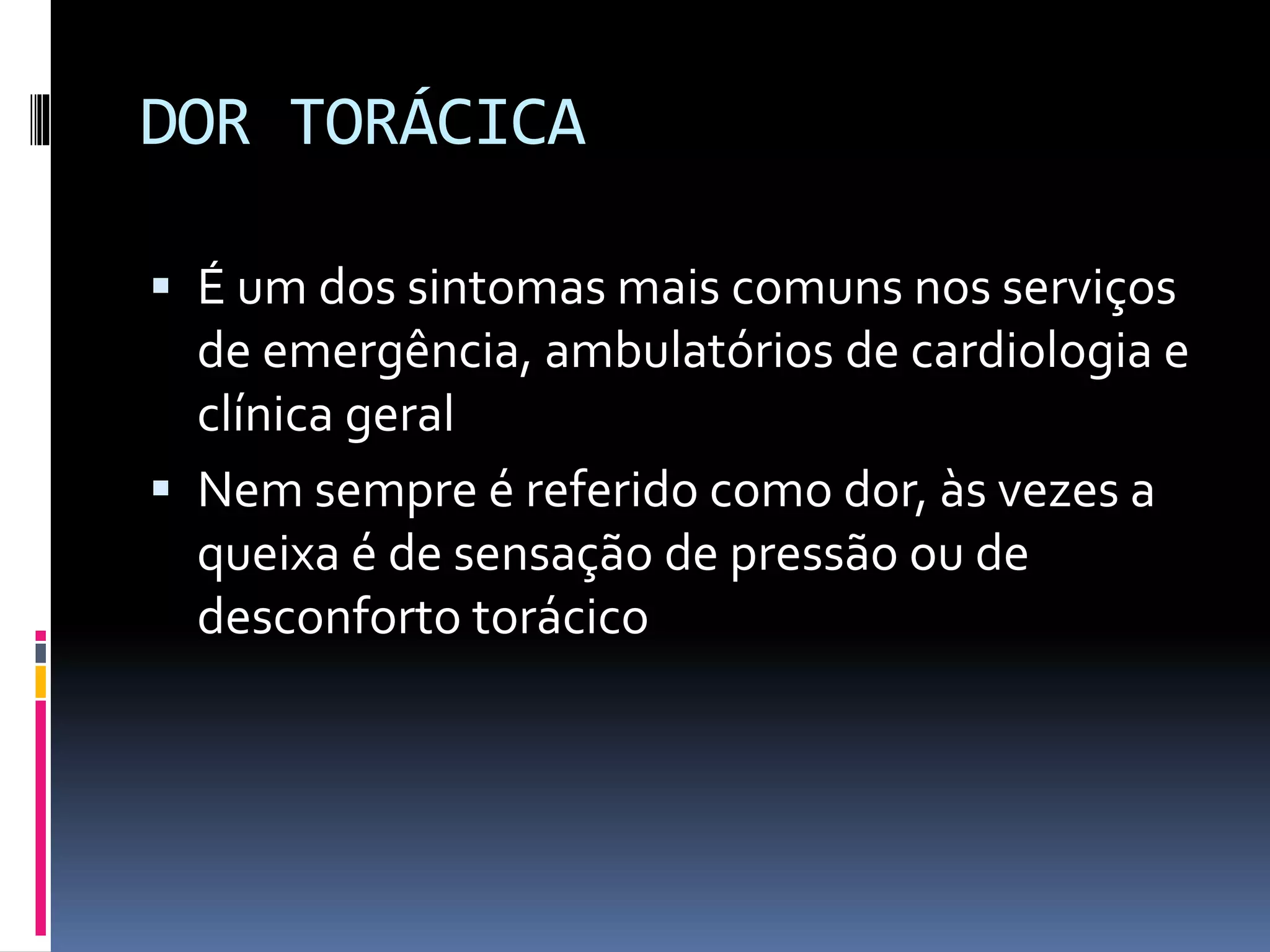 Dor toracica 2017 | PPTX