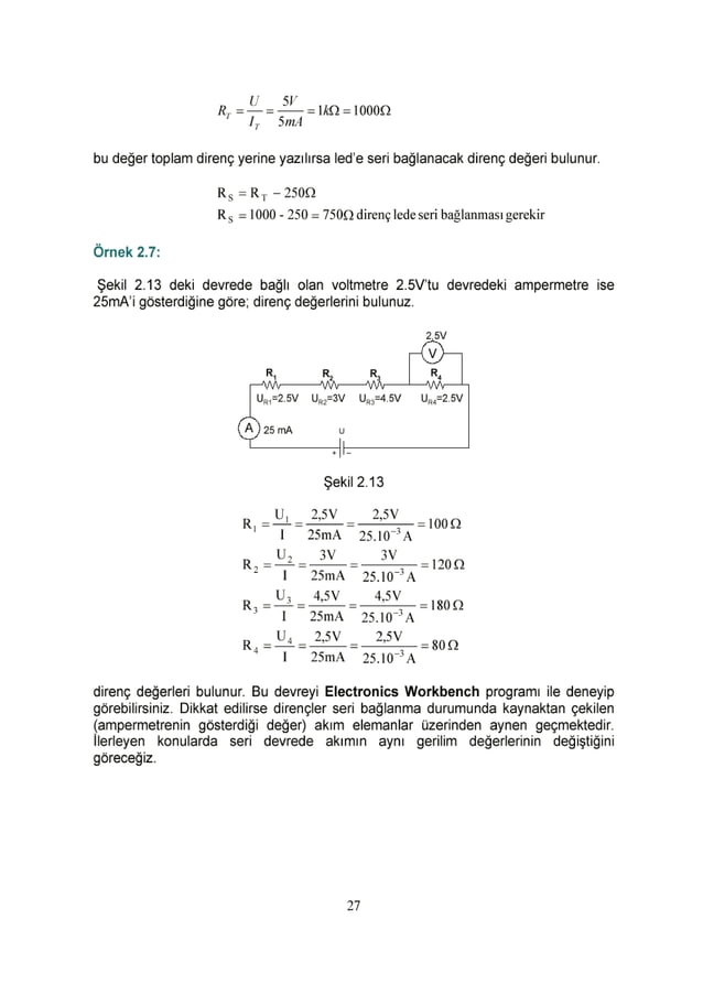 Doğru akım devre analizi | DOC