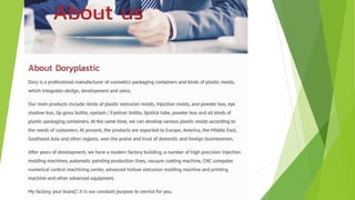 Dory Plastic Presentation | PPTX | Physics | Science