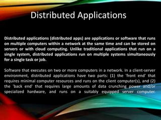 Distributive operating system | PPT