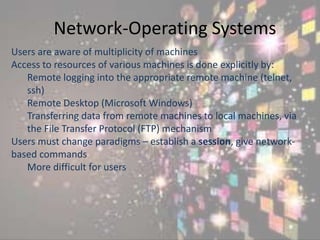 Distributed Operating Systems | PPT