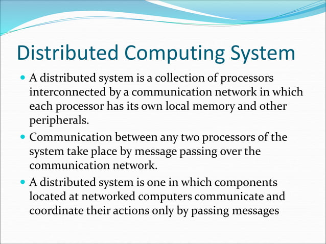 Distributed Operating System | PPT