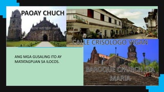 mga sinaunang gusali | PPTX