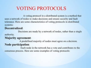 Fault Tolerance in distributed operating system | PPTX