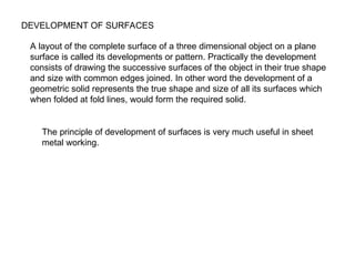 DEVELOPMENT OF SURFACE FIRST YEAR ENGINEERING | PPT