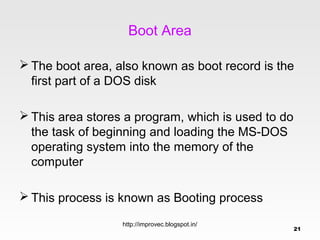 Dos prompt, types of commands .27 t028 | PPT