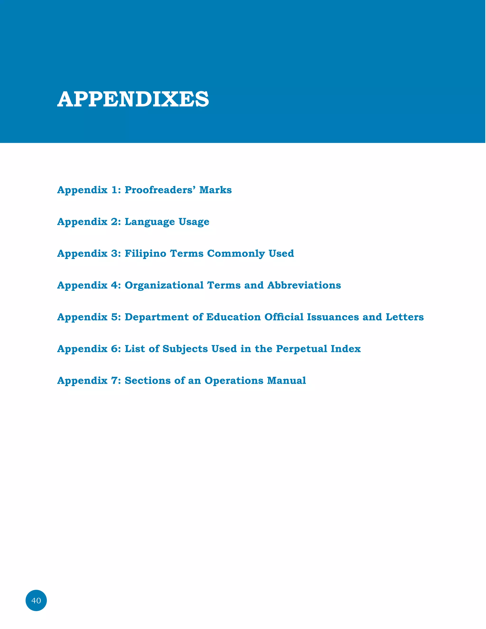 DepEd Manual of Style 2018 | PDF