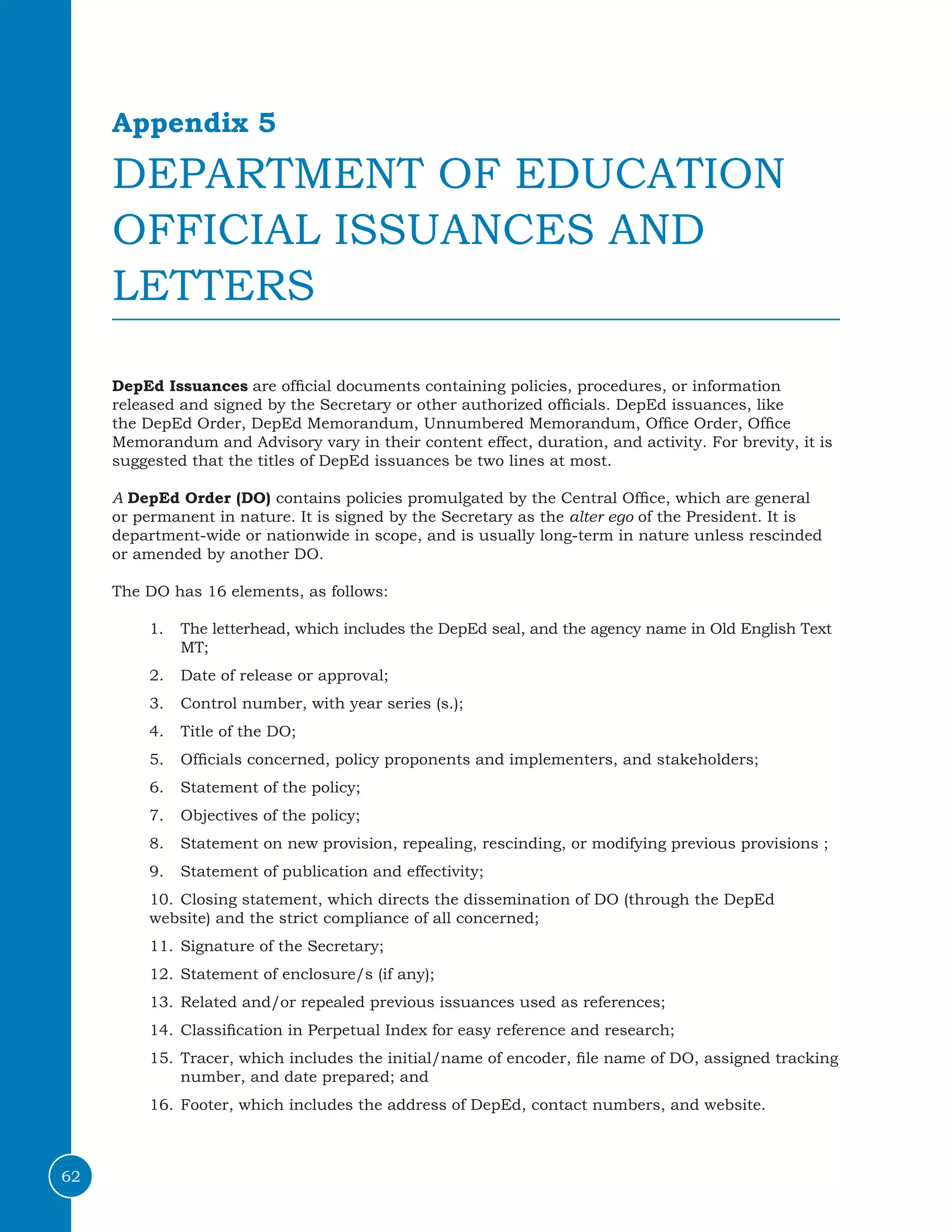 DepEd Manual of Style 2018 | PDF