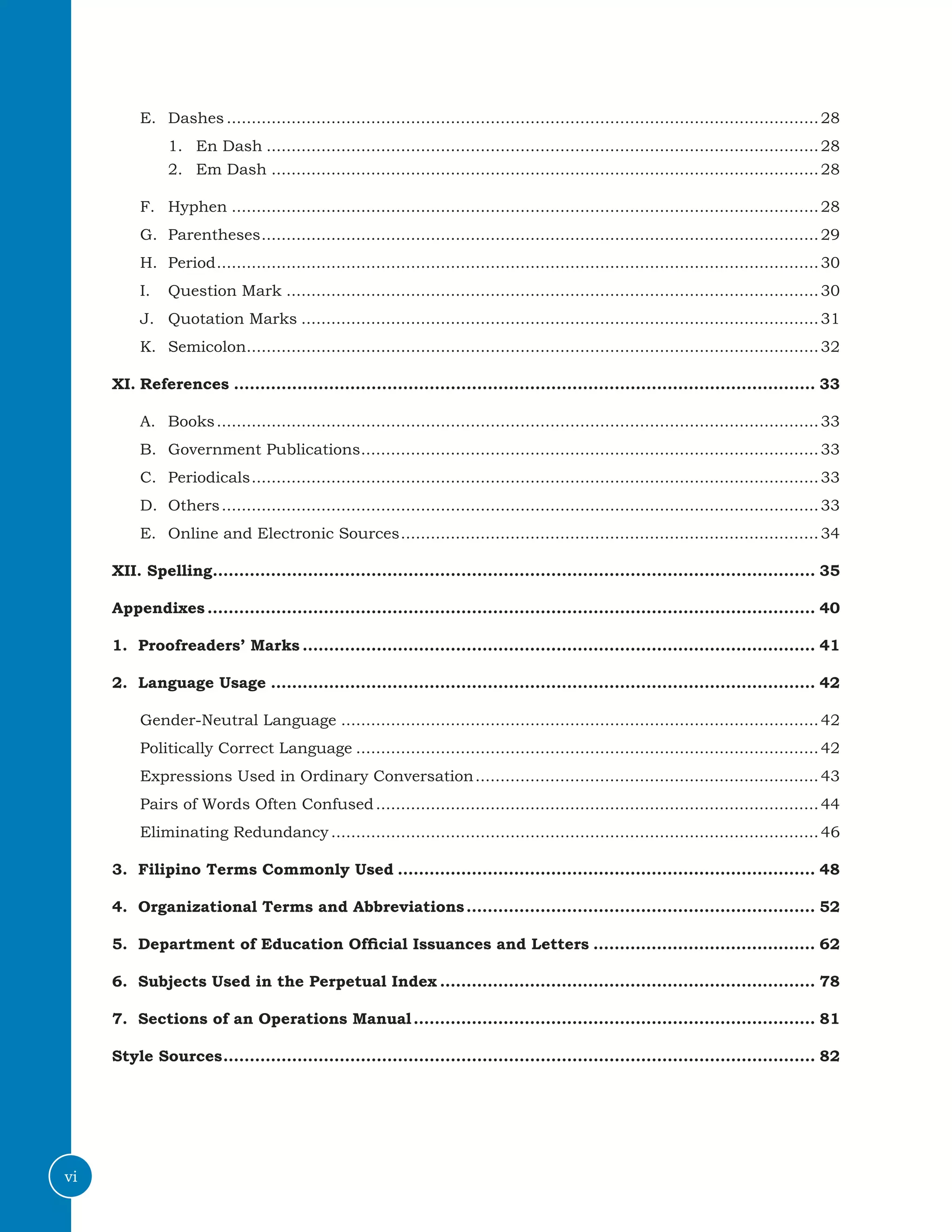 DepEd Manual of Style 2018 | PDF