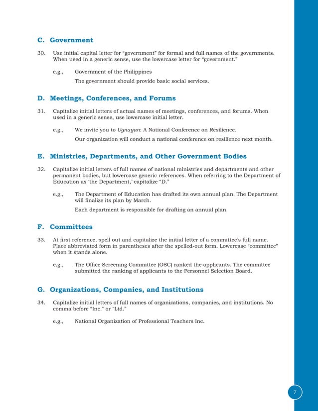 DepEd Manual of Style 2018 | PDF